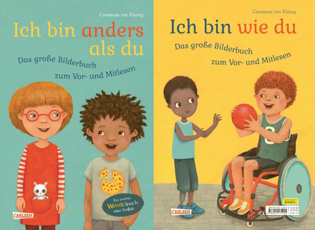 Ich bin anders als du – Ich bin wie du - Kinderbuchlesen.de