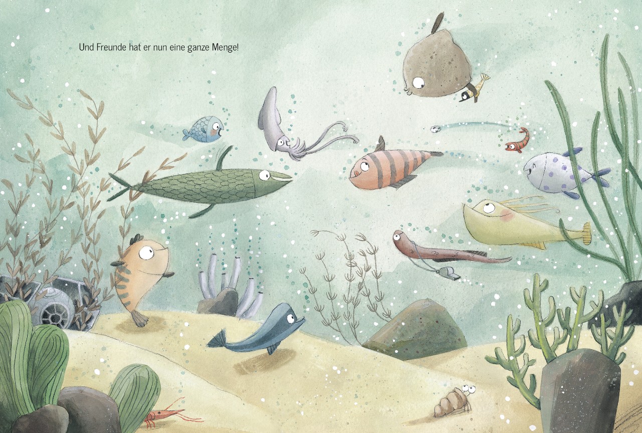 Benjamin – Ein kleiner Fisch mit großem Mut - Kinderbuchlesen.de