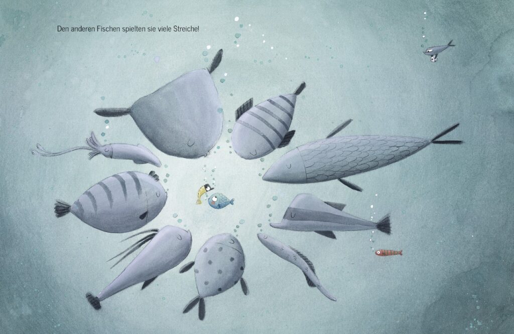 Benjamin – Ein kleiner Fisch mit großem Mut - Kinderbuchlesen.de