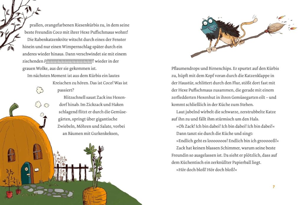 Coco und Zack – Im Internat der Hexentiere - Kinderbuchlesen.de