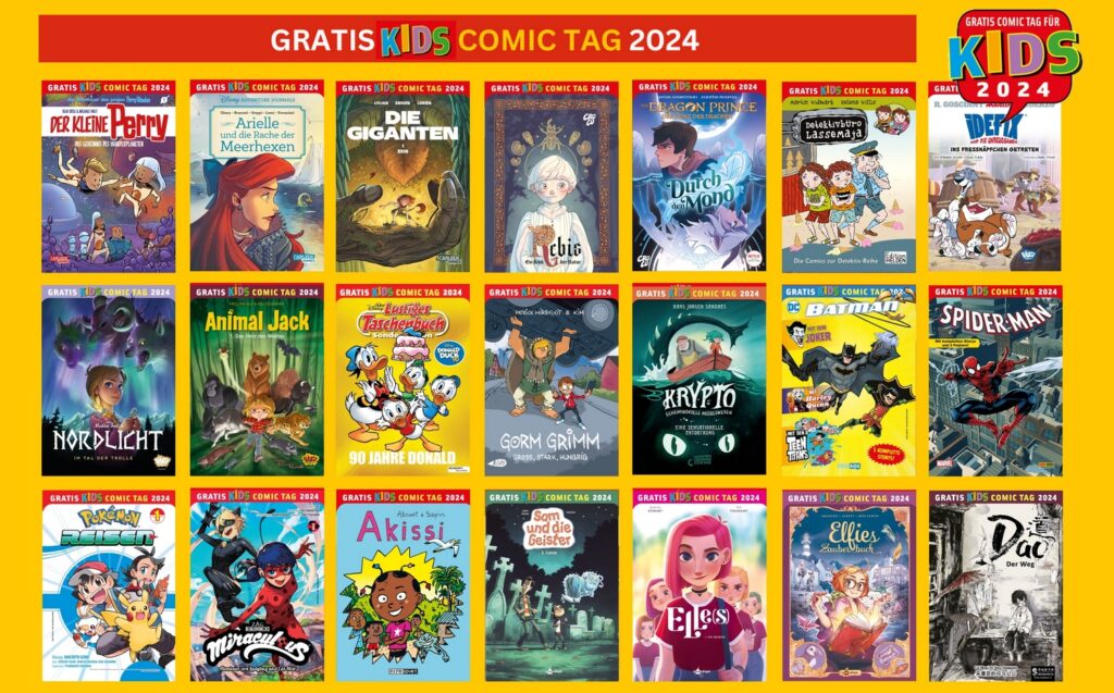 Gratis Kids Comic Tag 2024 - Kinderbuchlesen.de