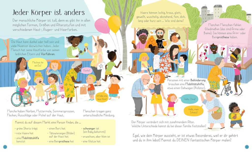 Mein Körper, dein Körper – Das sind wir! - Kinderbuchlesen.de